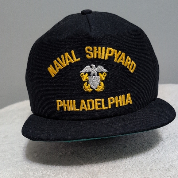 New Era | Accessories | Vintage New Era Naval Shipyard Philadelphia ...